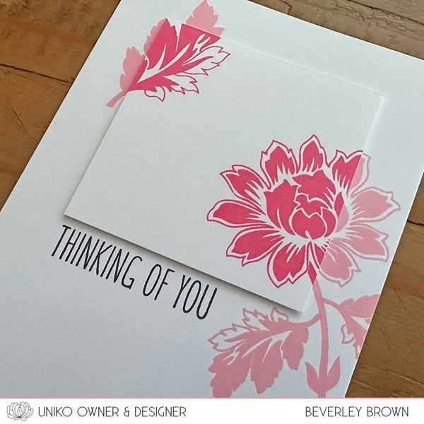 Beautiful Blooms I Clear Stamps – Uniko