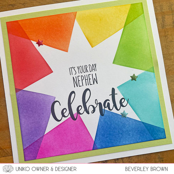 Everyday Family Clear Stamp Set – Uniko