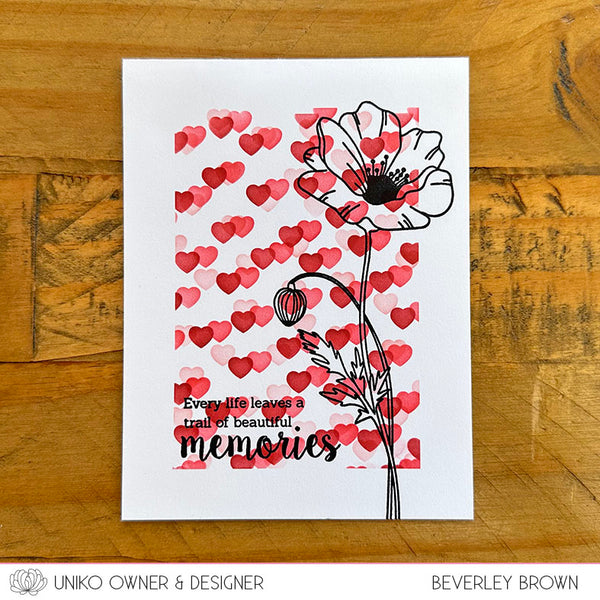 Remembrance Clear Stamp Set – Uniko