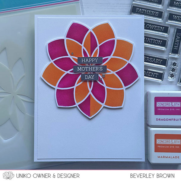 Simply Said Blocks Occasions Clear Stamp Set – Uniko