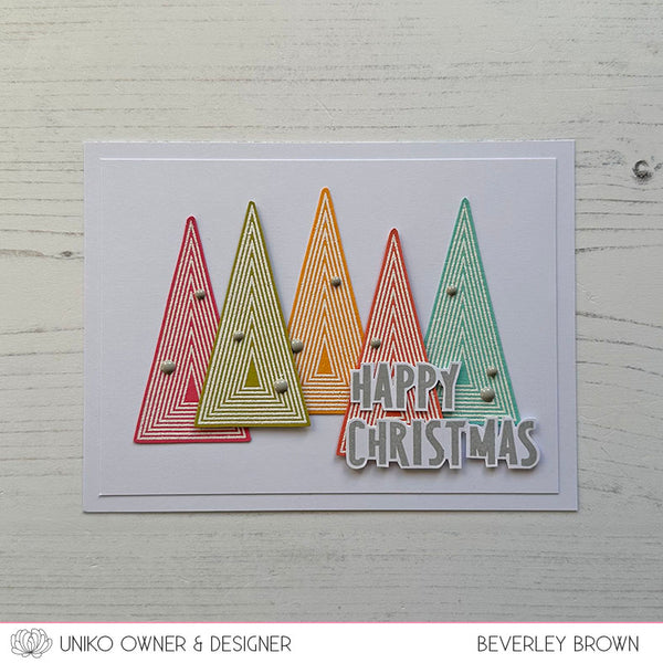 Christmas Pop Clear Stamp Set – Uniko